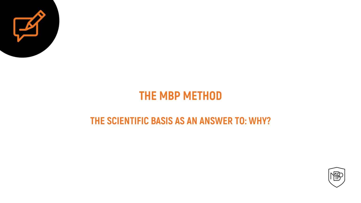 Deepening in the mbp method: why train certain contents? - MBP School ...